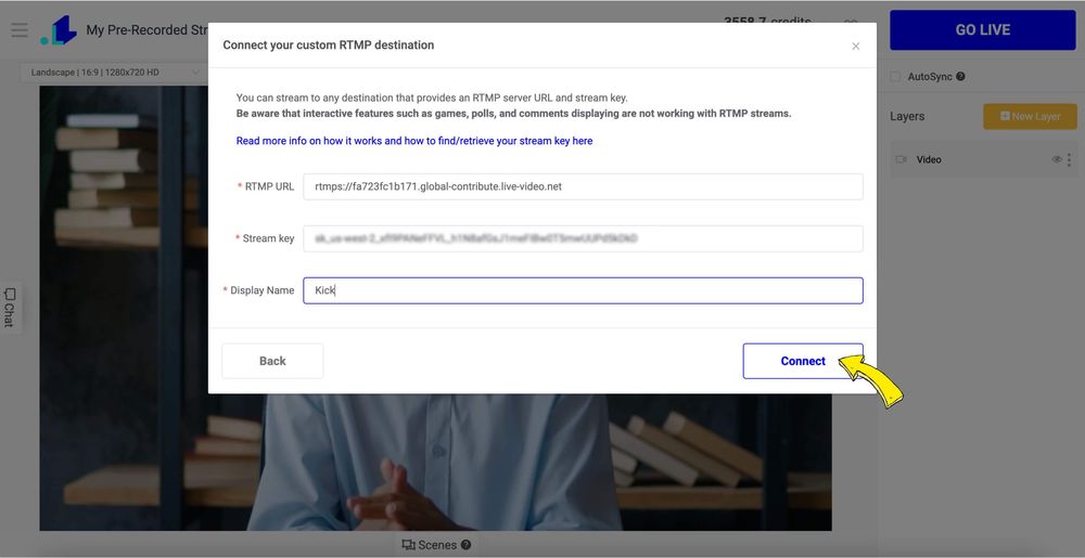How to stream a Pre-Recorded video on Kick