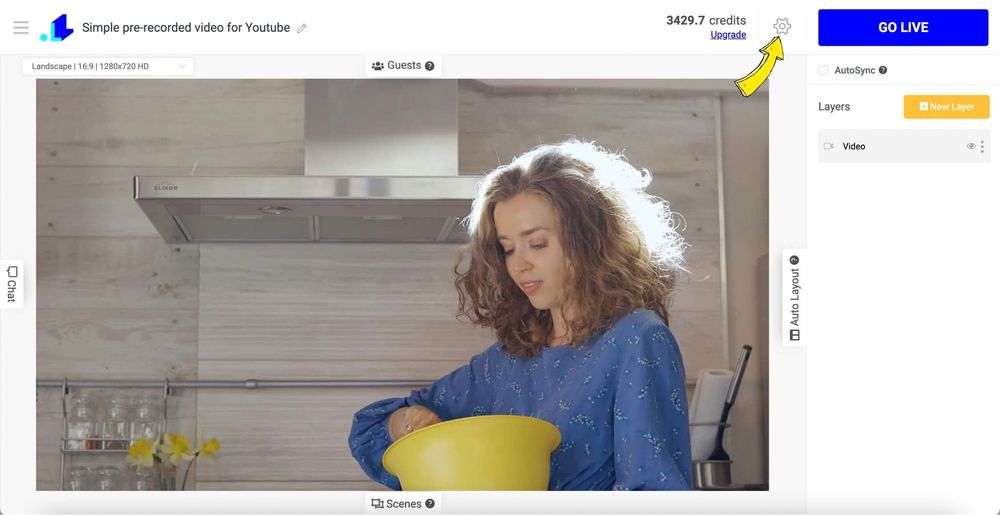 How to stream a pre-recorded video on Youtube Live