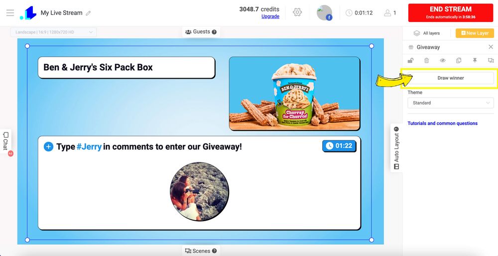 How to Run a Live Giveaway on YouTube