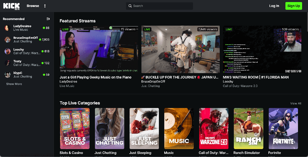 How to stream a Pre-Recorded video on Kick