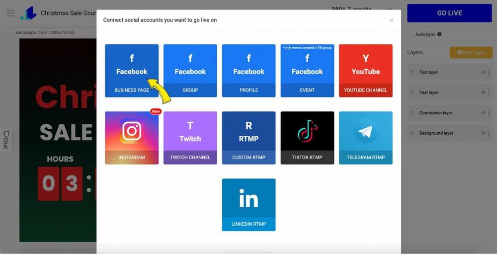 How to post a Live Countdown on Facebook in 2024? ⏰