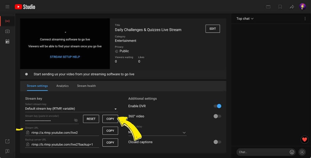 Youtube Stream Key - How to Find One in 2024?
