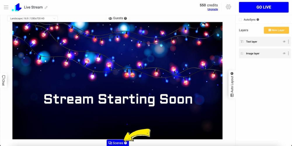 How to Add a "Stream Starting Soon" Screen to a Live Stream?