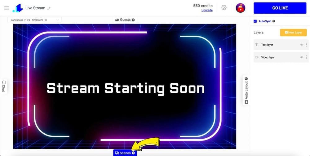 How to Add a "Stream Starting Soon" Screen to a Live Stream?