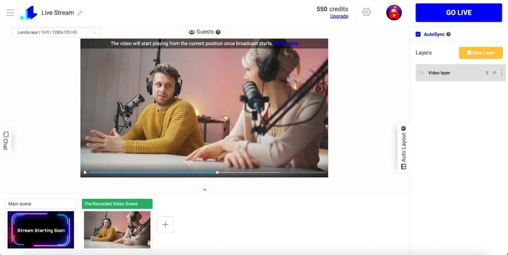 How to Add a "Stream Starting Soon" Screen to a Live Stream?