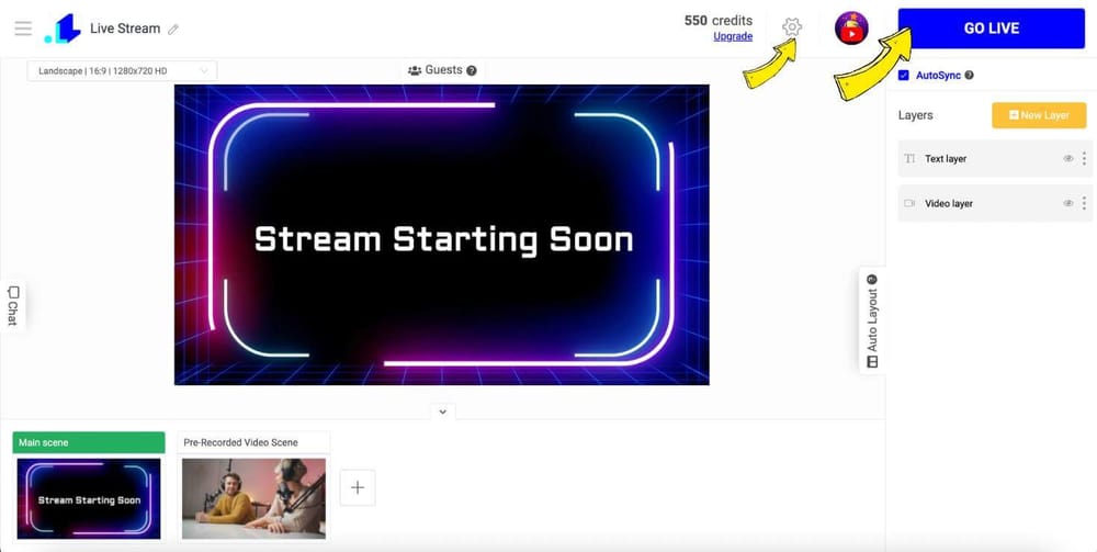 How to Add a "Stream Starting Soon" Screen to a Live Stream?