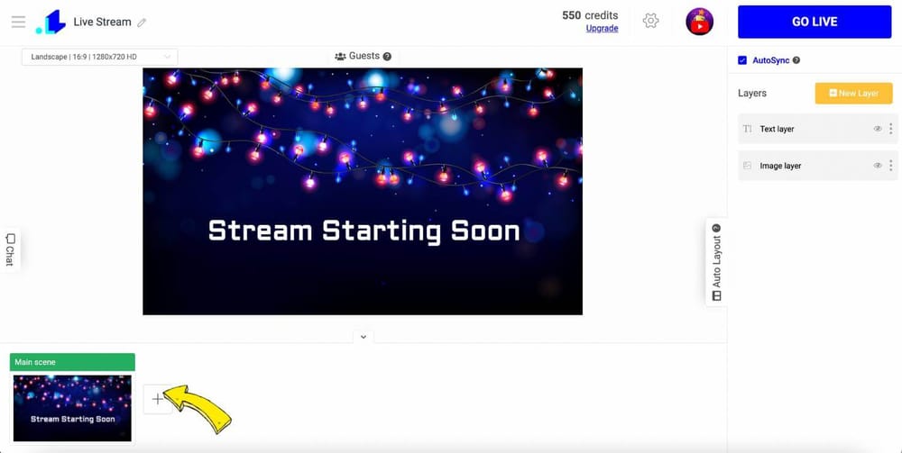 How to Add a "Stream Starting Soon" Screen to a Live Stream?