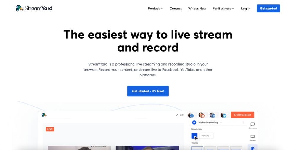 The 10 Best Streaming Software for 2025: Features & Pricing