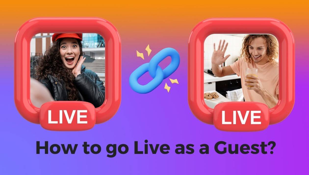 How to Go Live as a Guest?