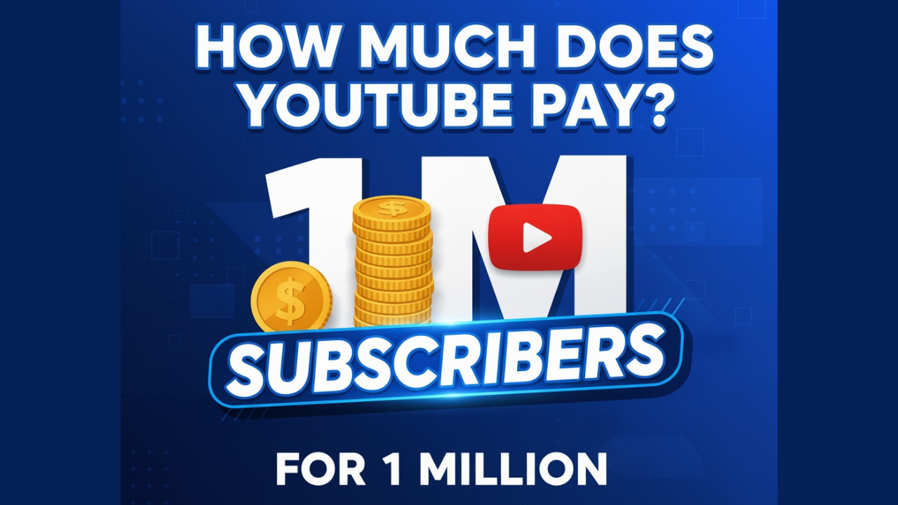 How Much Does YouTube Pay For 1 Million Subscribers