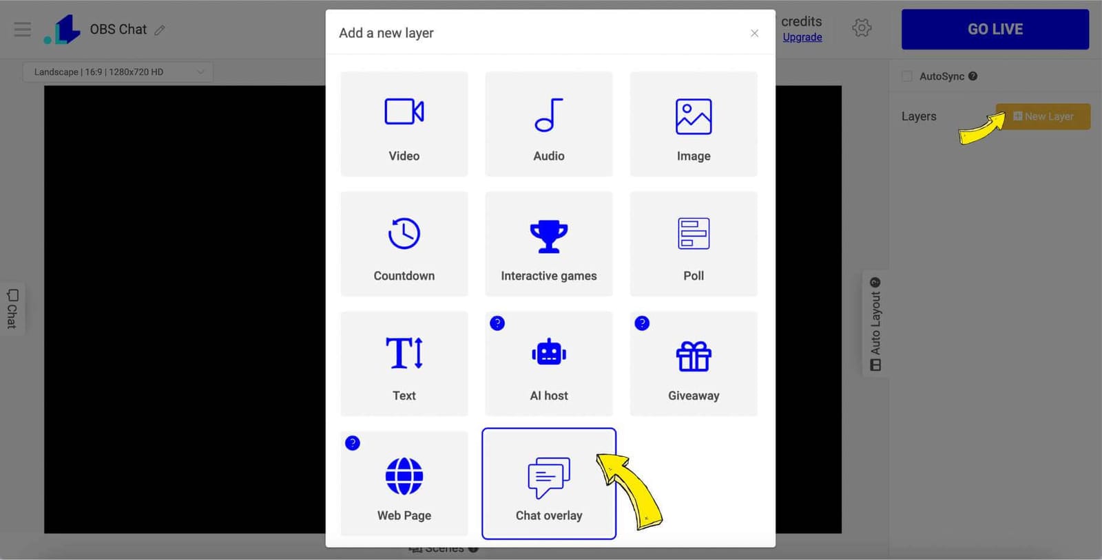 How to add a Youtube or Twitch Chat Overlay to a Stream?