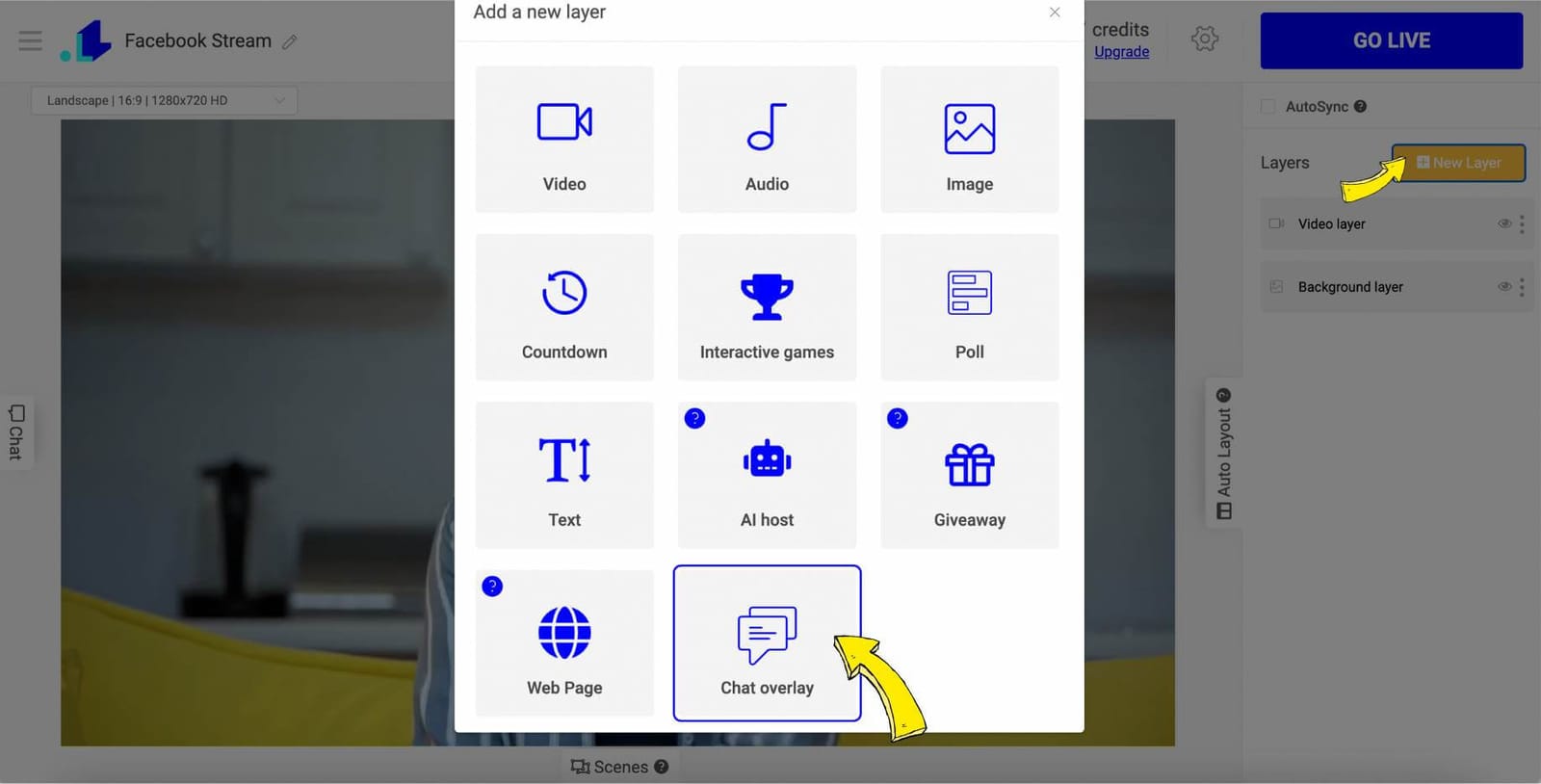 How to add a Youtube or Twitch Chat Overlay to a Stream?