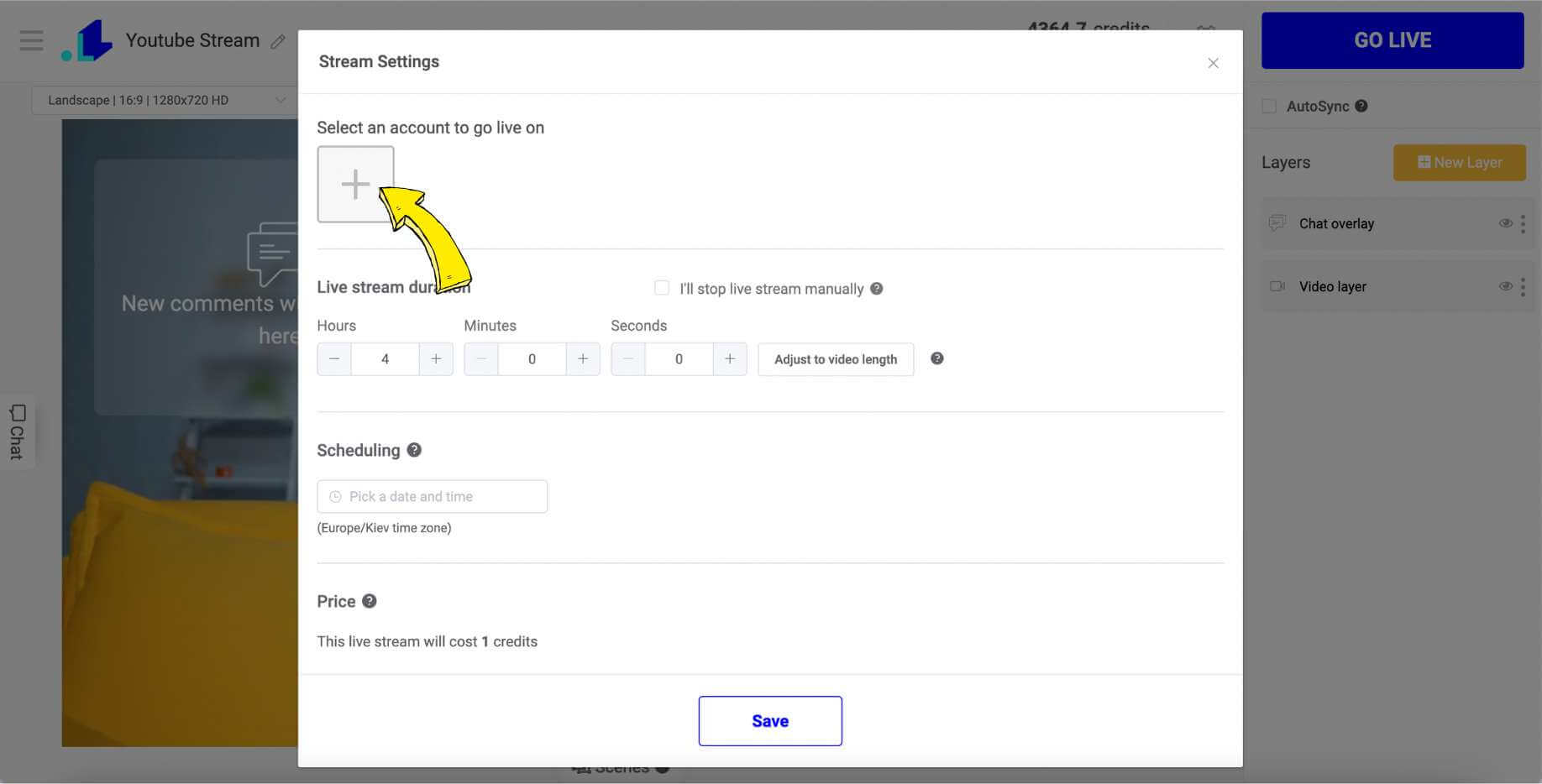How to add a Youtube or Twitch Chat Overlay to a Stream?