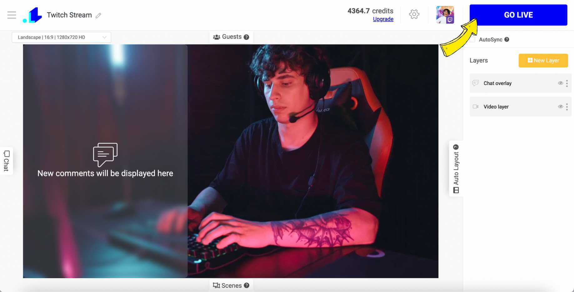 How to add a Youtube or Twitch Chat Overlay to a Stream?