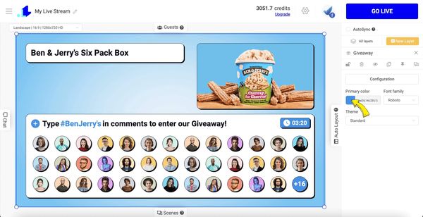 How to set up a Live Giveaway on Twitch, Youtube or Facebook