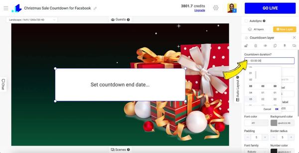 How to post a Live Countdown on Facebook in 2024? ⏰