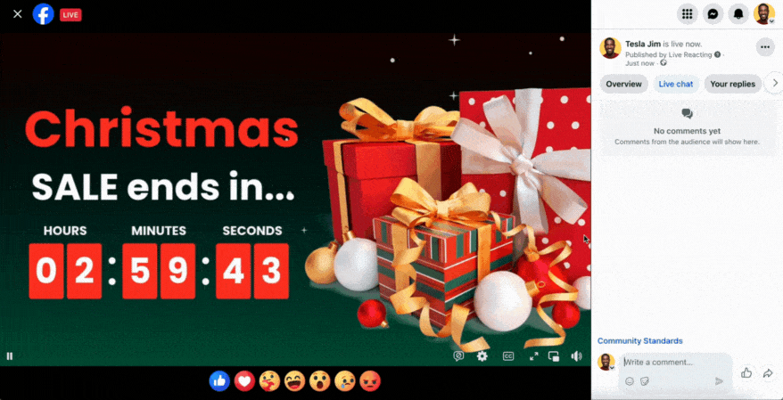 How to post a Live Countdown on Facebook in 2024? ⏰