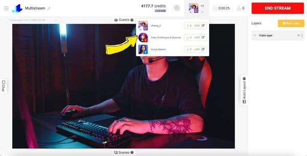 How to Multistream without OBS Plugin?