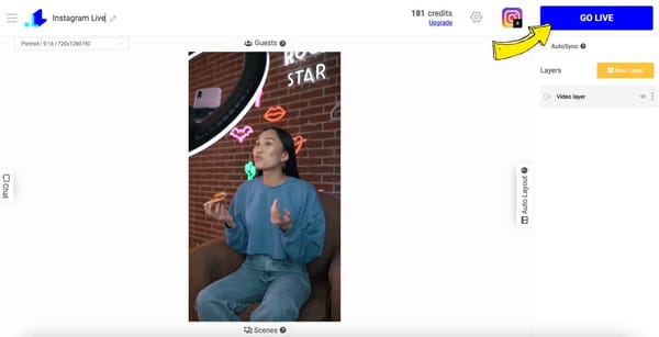How to stream to Instagram with a RTMP?