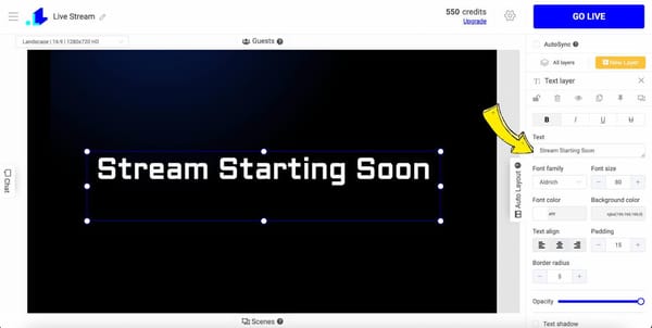 How to Add a "Stream Starting Soon" Screen to a Live Stream?