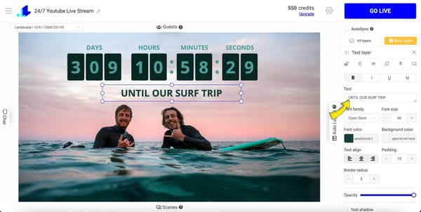 How to Create a Continuous YouTube Live Countdown ⏰
