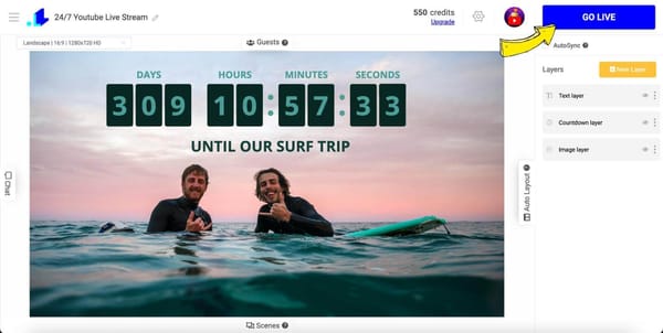 How to Create a Continuous YouTube Live Countdown ⏰