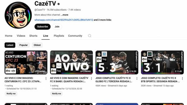 Top 5 Youtube Live Streamers in 2024 [October Updated]